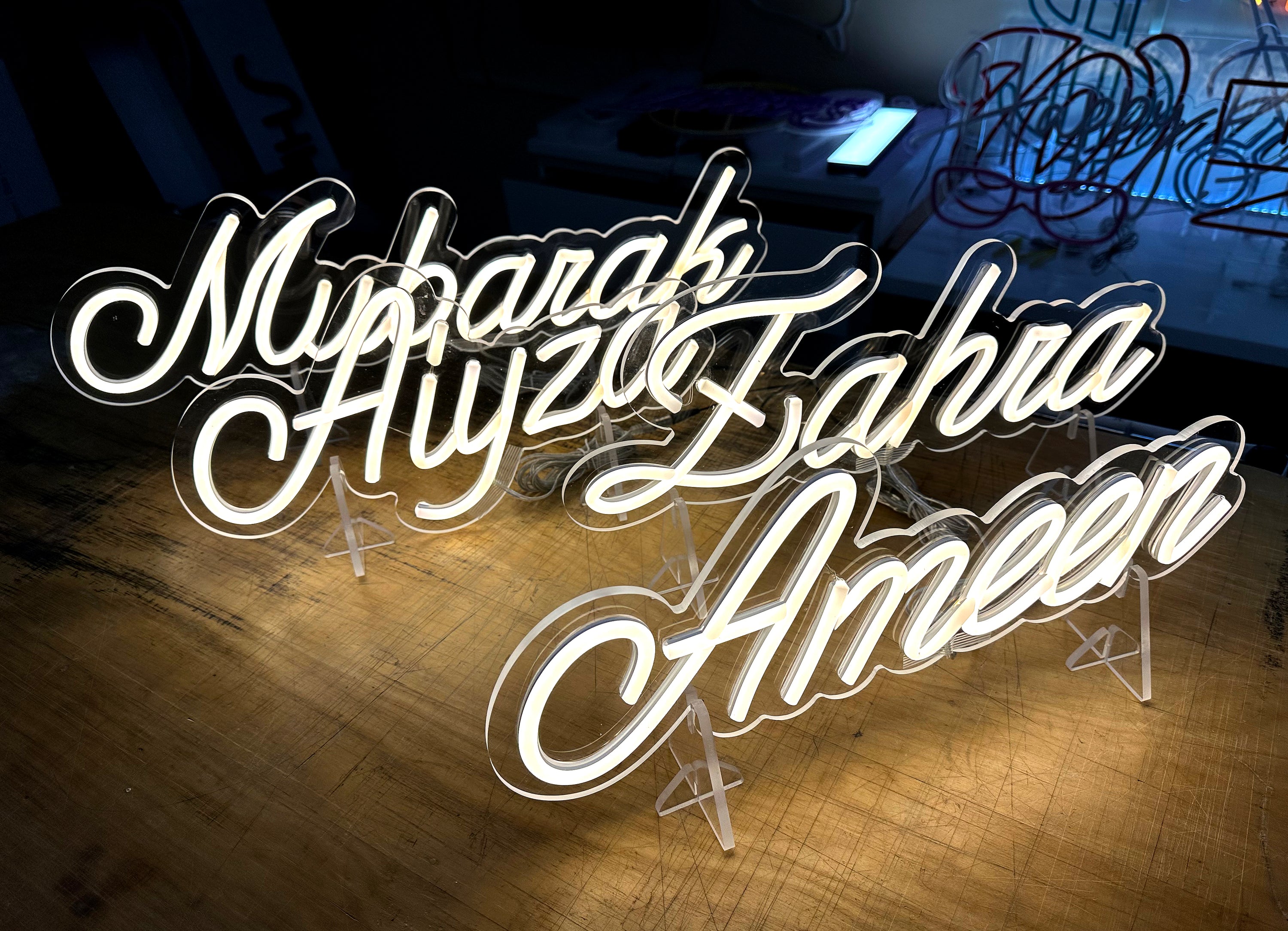 Custom LED Neon Signs - Self Signs