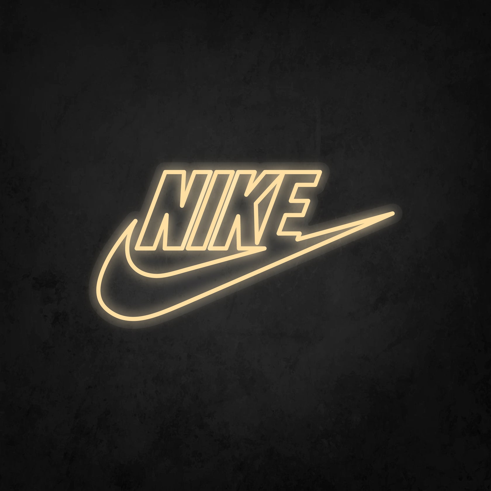 LED Neon Sign - Nike Swoosh Logo - Large – Self Signs