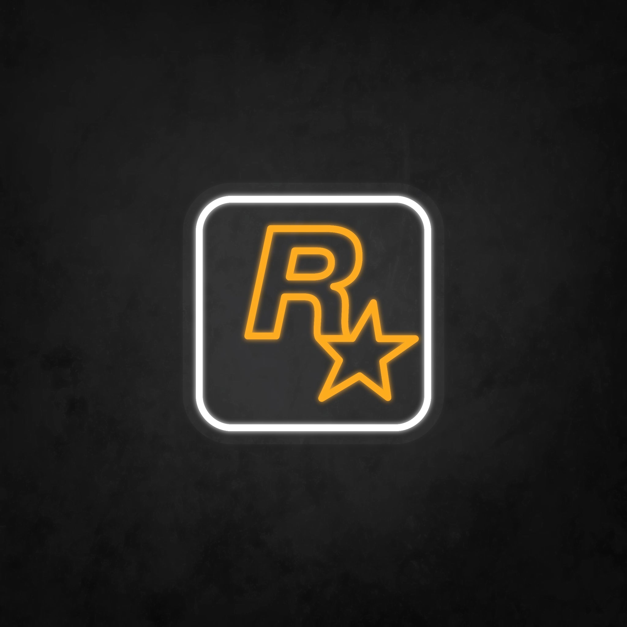 LED Neon Sign - Rockstar Logo – Self Signs