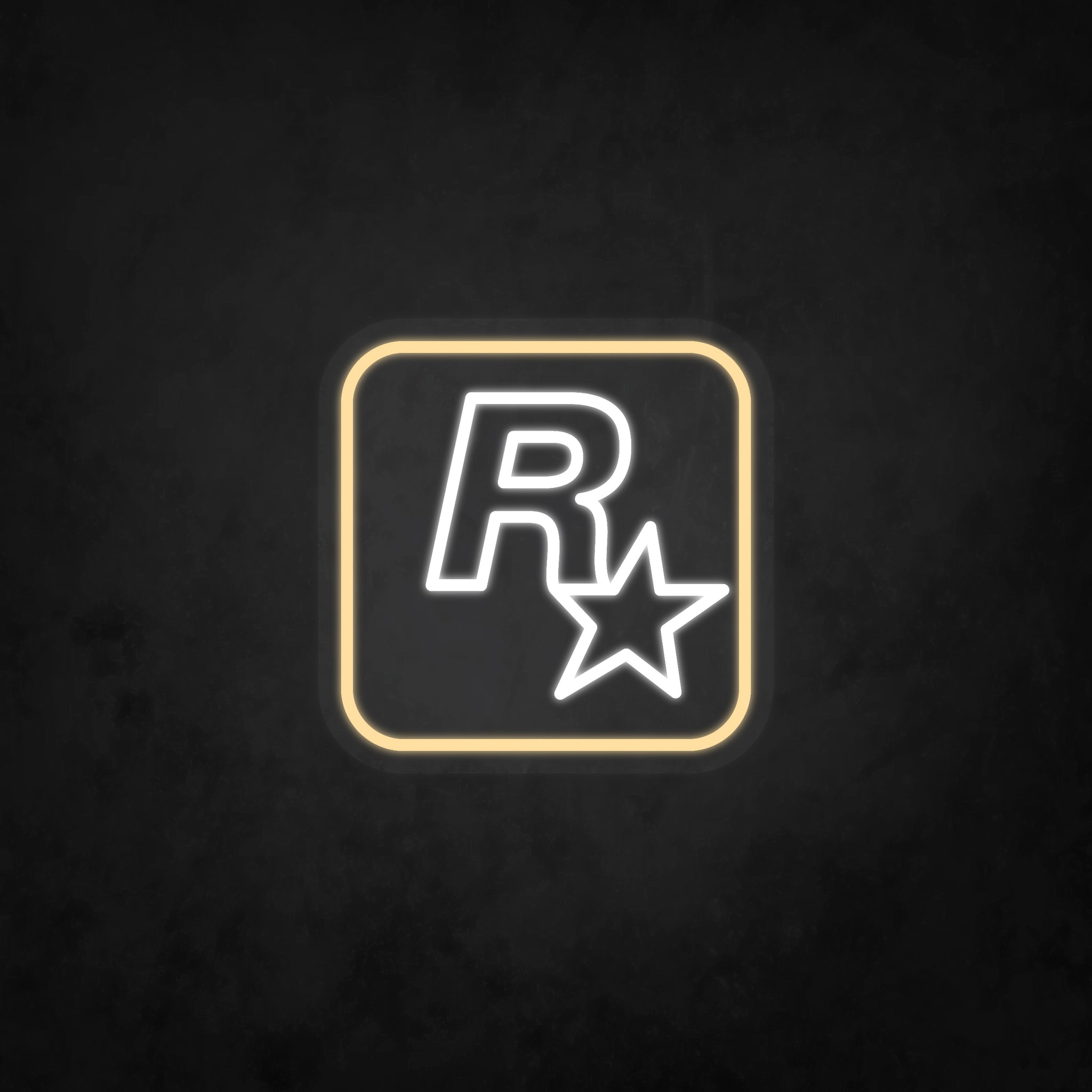 LED Neon Sign - Rockstar Logo – Self Signs